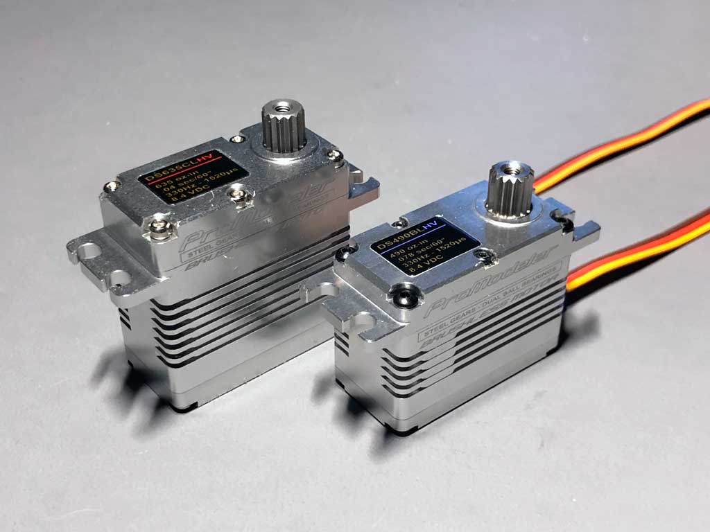 Superb 180° retract servo